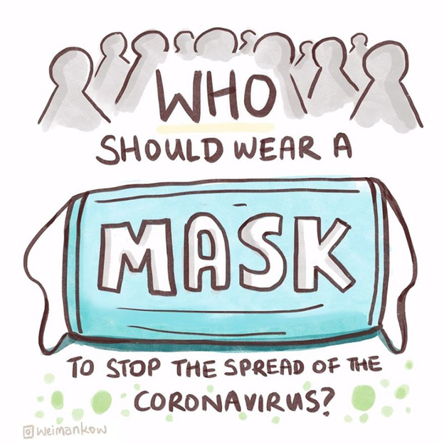 Be Prepared–During a Pandemic, Wear a Mask | Cathleen Townsend